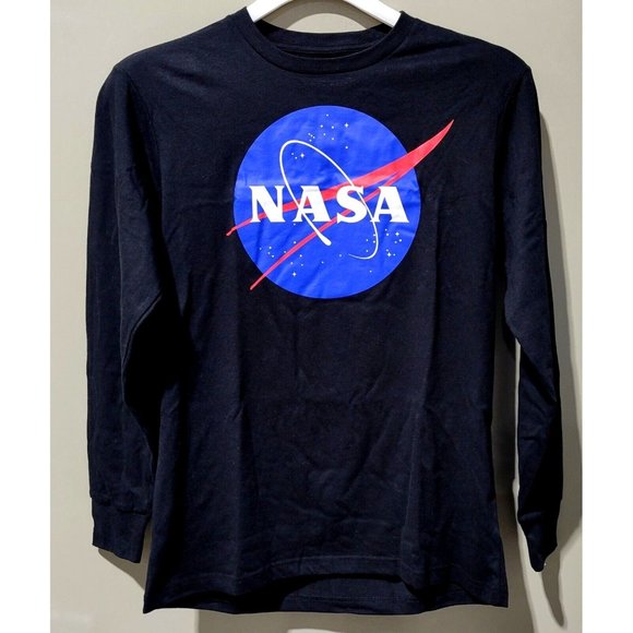 MAD Engine | Shirts | Mad Engine Mens Large Nasa Circle Logo Long ...